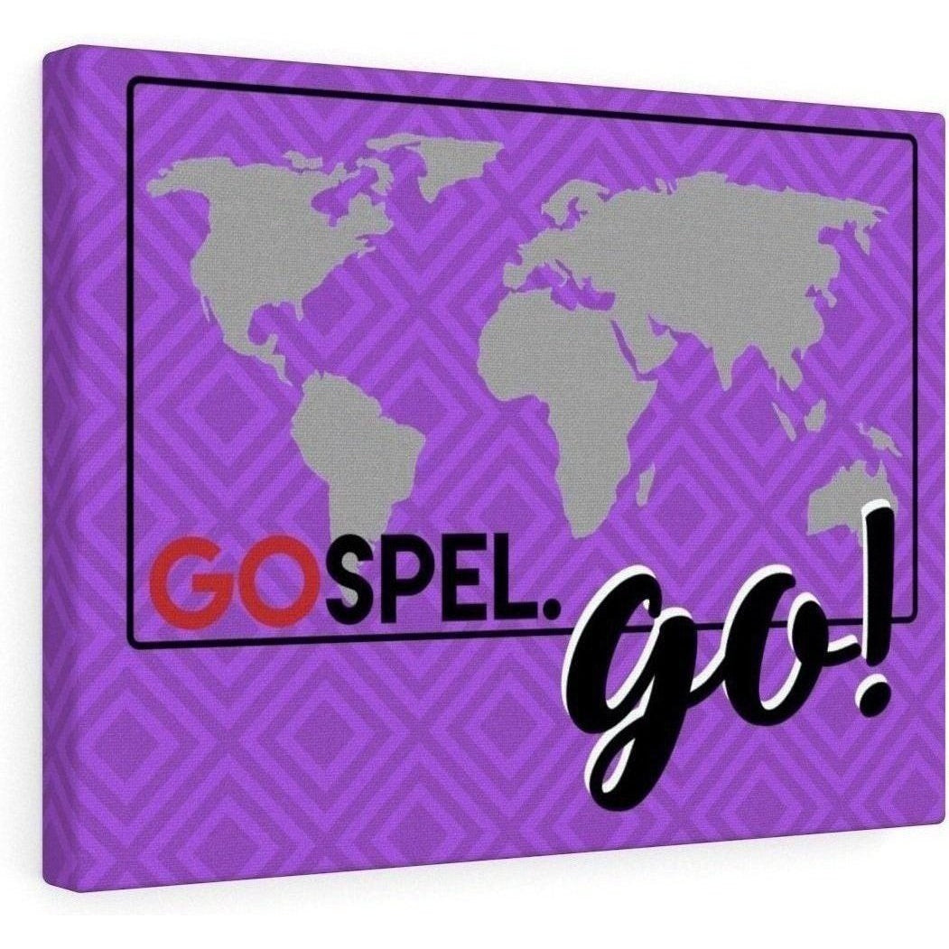 GOspel World Map Canvas – ODG Apparel