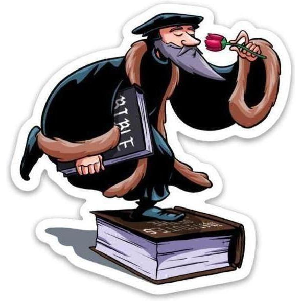 RefToons: Calvin Sticker – ODG Apparel